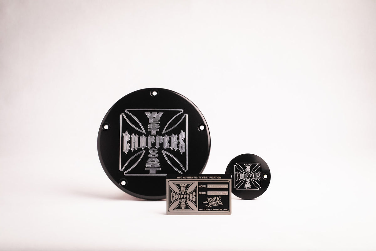 Double G Cross M8 Cone & Derby Cover Kit – West Coast Choppers