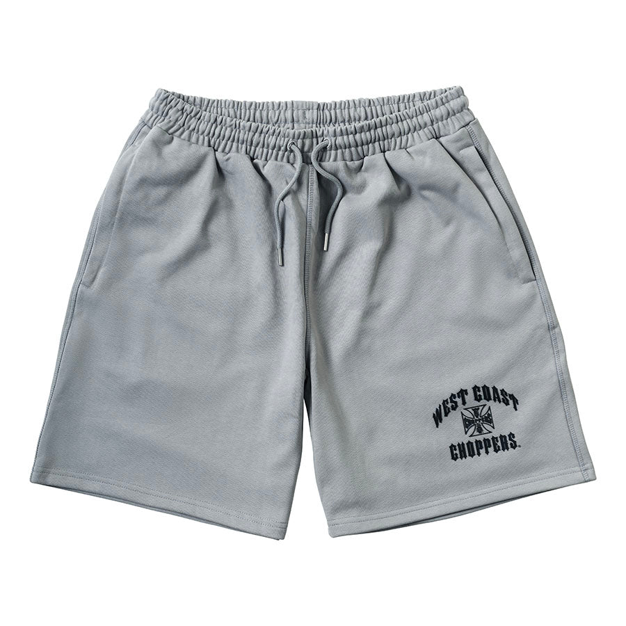WCC OVERSIZED IRON HEAVYWEIGHT SHORT - STEEL GREY – West Coast Choppers