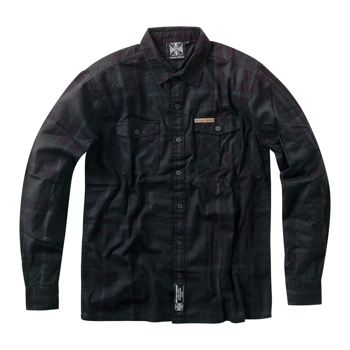 WCC RIGID FLANNEL - GREEN/BLACK – West Coast Choppers